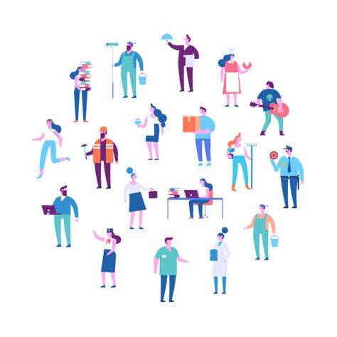 다양한 직업 스톡 사진 및 일러스트 Istock