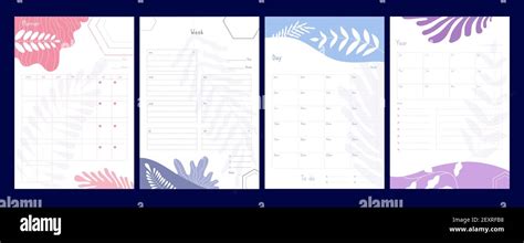 Weekly Planner Organizer And Schedule With Notes Planners And To Do