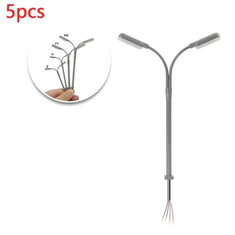 ENSEMBLE DE LAMPADAIRES DEL pour modélisme ferroviaire échelle N aménage EUR