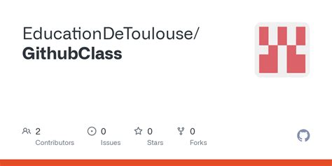 Github Educationdetoulousegithubclass