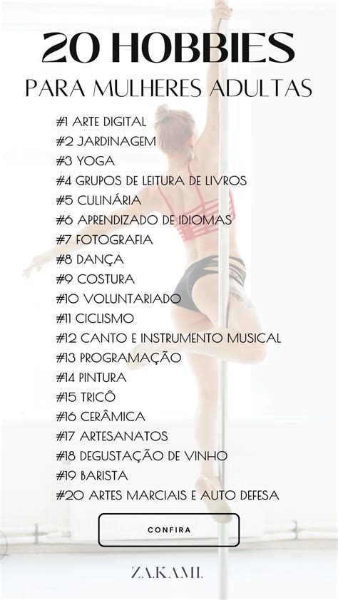 20 Hobbies Para Mulheres Adultas ZA KAMI Objetivos De Vida