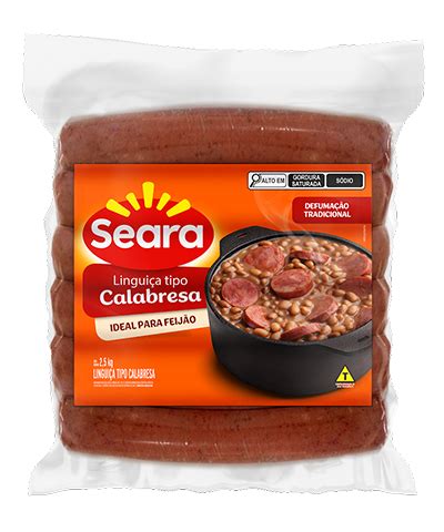 Linguiça Fininha Defumada g Seara