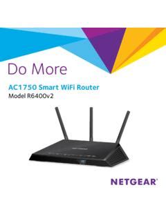 AC1750 Smart WiFi Router Netgear Ac1750 Smart Wifi Router Netgear Pdf PDF4PRO