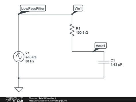 Lab Exercise CircuitLab
