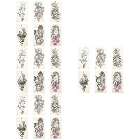 6 BLÄTTER TEMPORÄRE Tattoos Diy Temporäre Tattoos Mode Tattoos