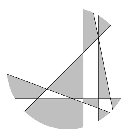 Fill Coloring Regions Between Lines With Tikz TeX LaTeX Stack Exchange