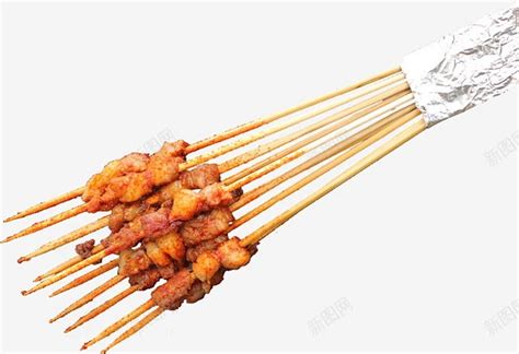 新疆风味羊肉串烧烤 免抠png 设计图片 免费下载 页面网页 平面电商 创意素材 花瓣网