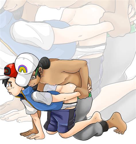 Mr Shotaroetsuko Ash Ketchum Professor Kukui Nintendo Pokemon