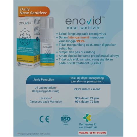 Jual Enovid Nasal Spray Shopee Indonesia
