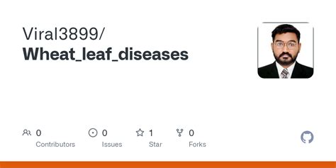 Github Viral3899 Wheat Leaf Diseases