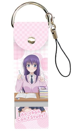 駿河屋 02堀江青ピンク ビッグレザーストラップ 「みだらな青ちゃんは勉強ができない」（ストラップ）