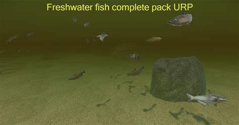 Freshwater Fish Complete Pack Urp Characters Unity Asset Store