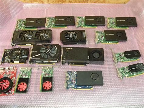 【傷や汚れあり】 グラフィックボード いろいろ ジャンクセット Geforce Gtx 1660 Super Gtx 1080 Gtx
