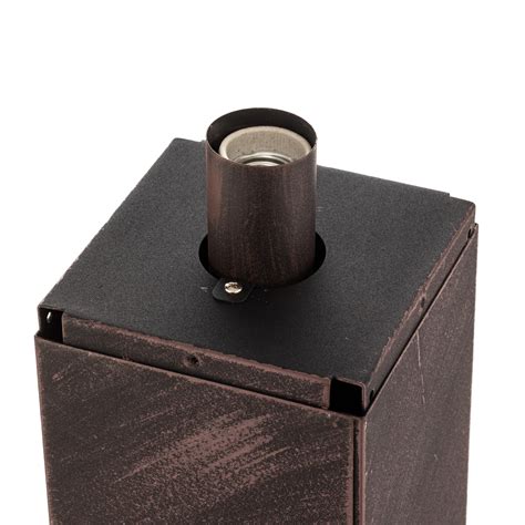 Whitney Pillar Light Rust Coloured Lightsie