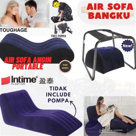 Jual Air Sofa Angin Dengan Pompa Portable Inflatable Sex Sofa For Kamasutra Shopee Indonesia