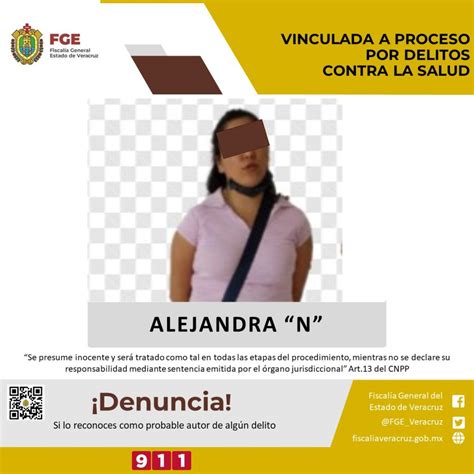 Es vinculada a proceso por delitos contra la salud Fiscalía General