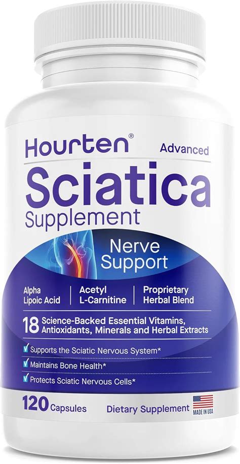 Advanced Sciatic Nerve Support Relief Alpha Lipoic Acid 18 In 1 Sci Suppsworld