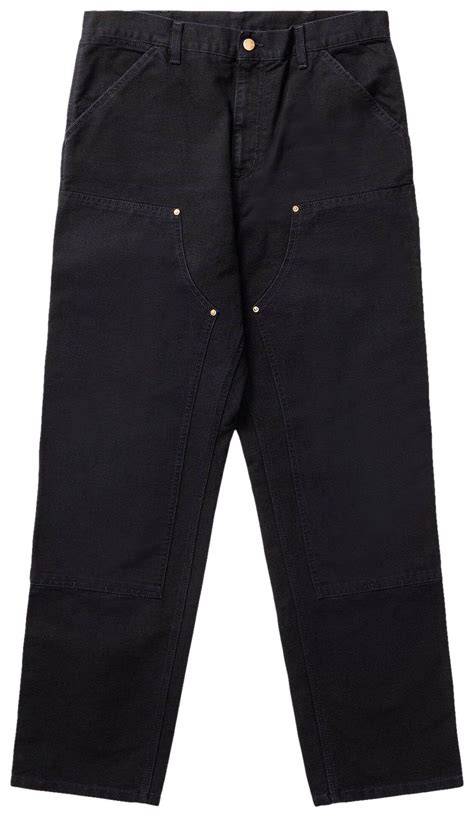 Buy Carhartt Wip Double Knee Pants Black I031501 Blac Goat