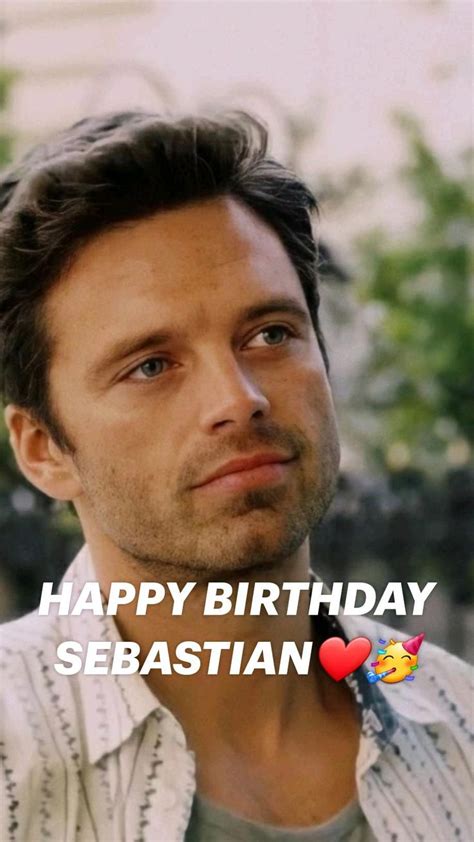 Happy Birthday Sebastian 🥳 Happybirthday Mcu Bucky Marvel