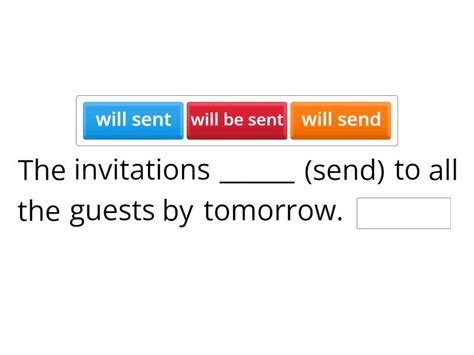Passive Voice Complete The Sentences Using Appropriate Forms Of The