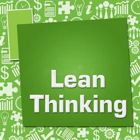 Lean Thinking Image Stock Illustrations 628 Lean Thinking Image Stock Illustrations Vectors