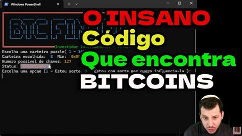 Explorando O Btc Random Buscando Bitcoins Em Carteiras Puzzle Youtube