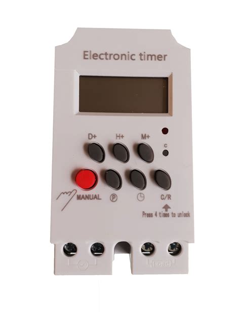 Electronic On Off Timer Bn Link 7 Day Heavy Duty Digital Programmable