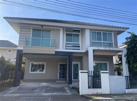 ปล่อยเช่า บ้าน 2 ชั้น หมู่บ้าน กาญจน์กนก 12 พร้อมเฟอร์นิเจอน์ เดินทางเข้าเมืองได้สะดวก จาก