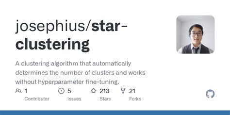 Github Josephiusstar Clustering A Clustering Algorithm That Automatically Determines The