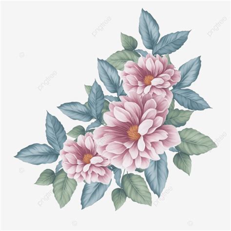 꽃 투명 프레임 꽃다발 테두리 꽃 투명도 꽃다발 꽃 테두리 Png 일러스트 및 Psd 이미지 무료 다운로드 Pngtree