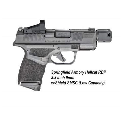 Hellcat Rdp Shield Smsc Low Capacity Springfield Hellcat Rdp Smsc Low Capacity Xtreme Guns