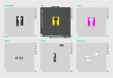 Key Case Organiser Chicago Screw V1 0 By Maxfui Download Free Stl