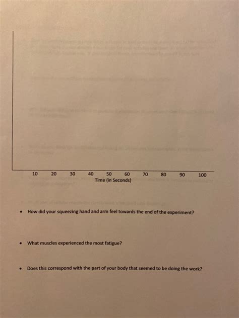 Biol 224 ~ Muscle Fatigue Lab How Does Muscle Fatigue
