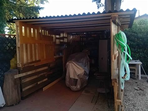 How To Build A Pallet Garage At Evan North Blog