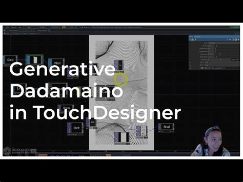 free video generative dadamaino style art in touchdesigner tutorial from the interactive