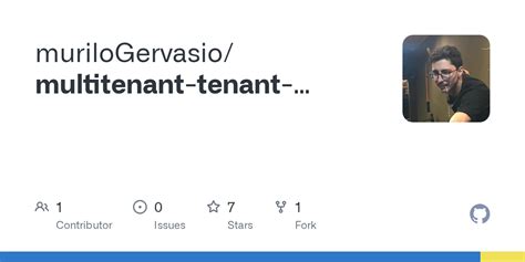 Github Murilogervasiomultitenant Tenant Nestjs