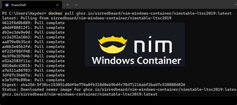 GitHub Sirredbeard Nim Windows Container Windows Container For Building Nim Applications