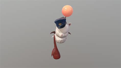 Delivery Moogle 3d Model By Shuasath [588395e] Sketchfab