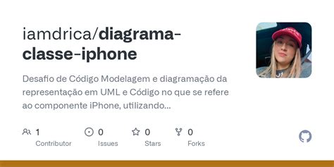 Github Iamdricadiagrama Classe Iphone Desafio De Código Modelagem E