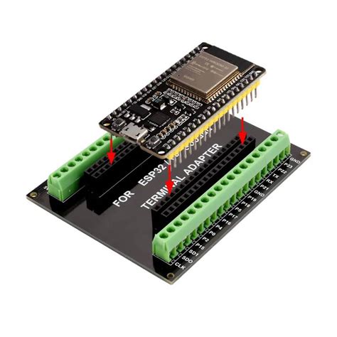 Shield Para Esp32s 38 Pinos Com Bornes Bit Maker Arduinos Módulos Sensores 3d E Robótica