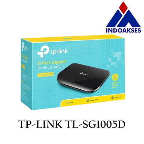 Jual Switch Hub TP LINK 5 Port TL SG1005D TPLINK 5 Port Gigabit Desktop Switch Hub 5 Port 10 100