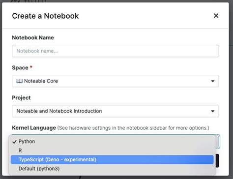 Jupyter Notebook Typescript Javascript Js Noteable