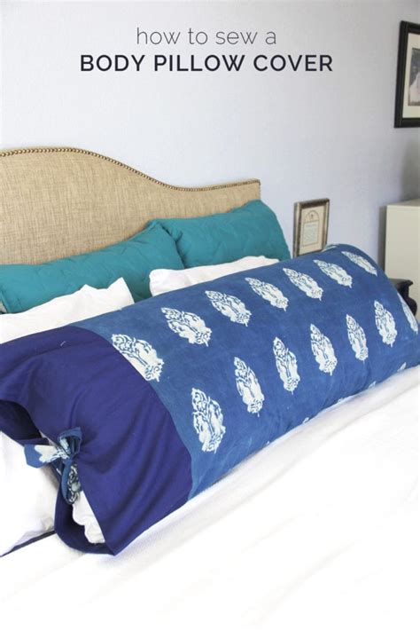 Free Tutorial How To Sew A Body Pillow Cover Sewing 4 Free