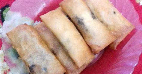 Resep Lumpia Pisang Coklat Keju Simple Oleh Madames Kitchen Cookpad