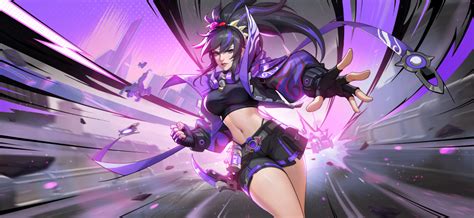 Leona Heidern Metal Slug The King Of Fighters Official Art 1girl