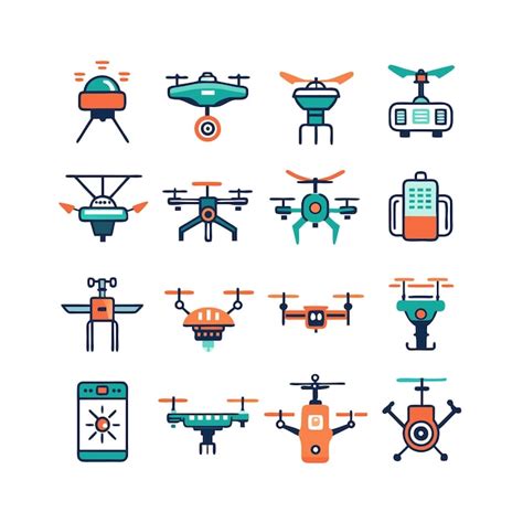 Premium Vector Technology And Electronics Icons Set Concept