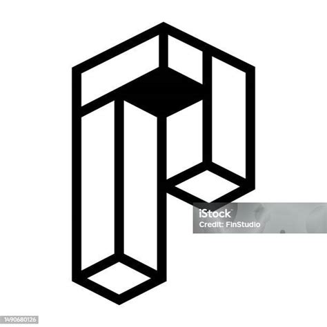전문적인 혁신적인 이니셜 P 로고 및 Pp 로고 편지 P 또는 Pp 미니멀하고 우아한 모노그램 프리미엄 비즈니스 예술적 알파벳