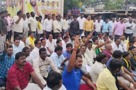 టీడీపీ బంద్ కు మద్దతు తెలిపిన జనసేన సీపీఐ లోక్ సత్తా జైభీమ్ పార్టీలు