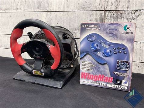 Logitech Wingman Cordless Rumblepad And Logitech Wingman Formula Force Gp