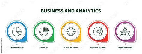 Editable Thin Line Icons With Infographic Template Infographic For Business And Analytics